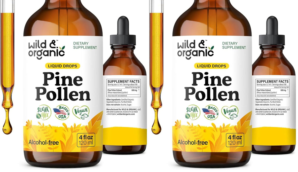 organic pine pollen multivitamins