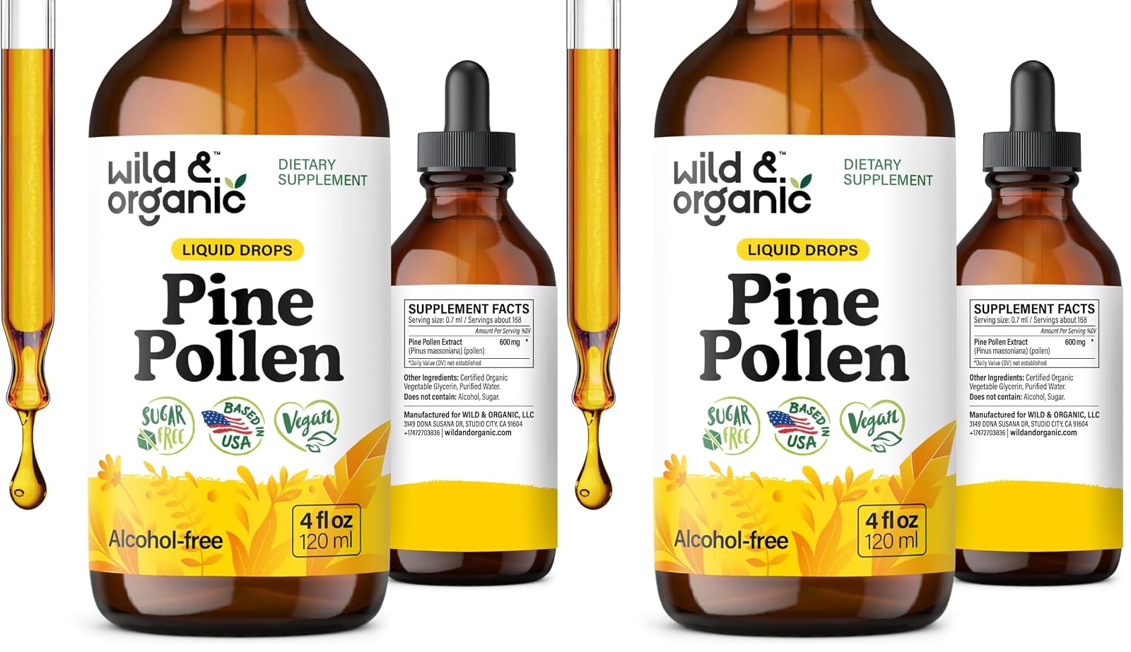 organic pine pollen multivitamins
