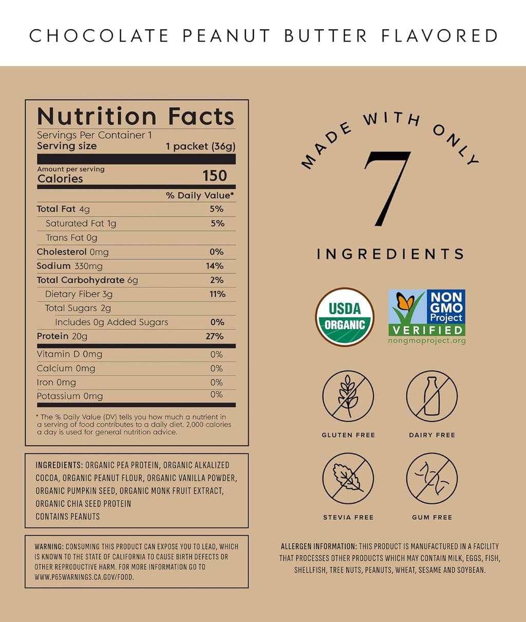 organic plant based protein for smoothies