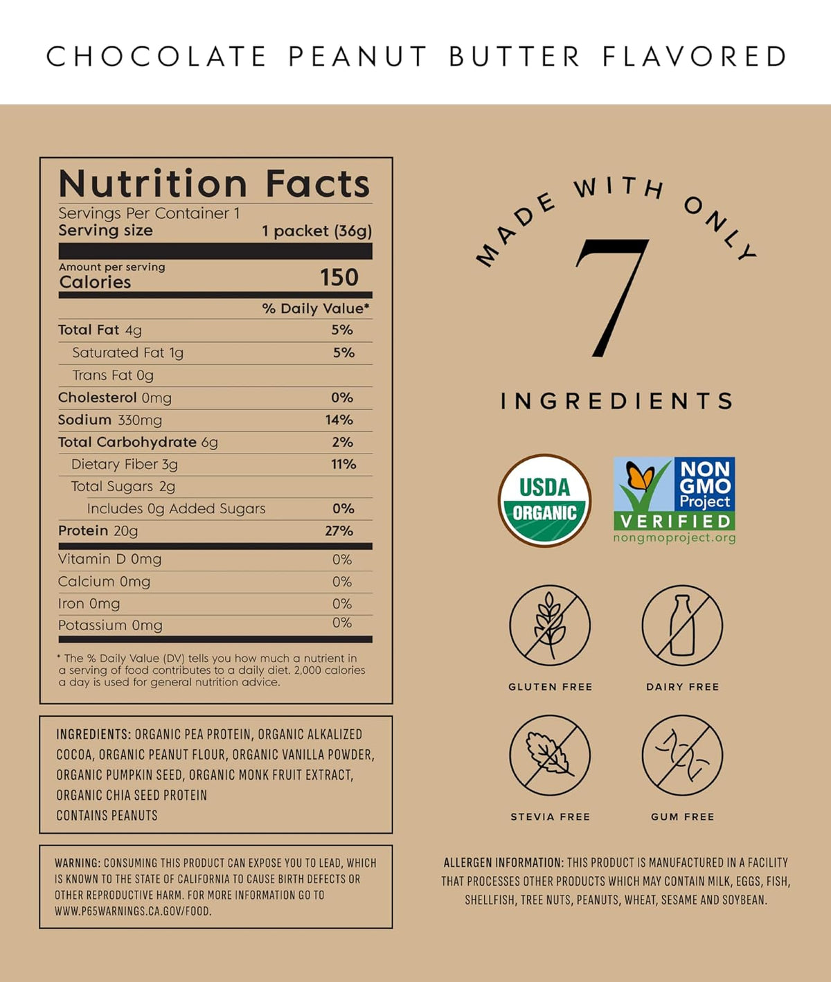 organic plant based protein for smoothies