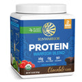 organic plant protein powder chocolate
