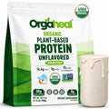 Organic plant protein powder for smoothies