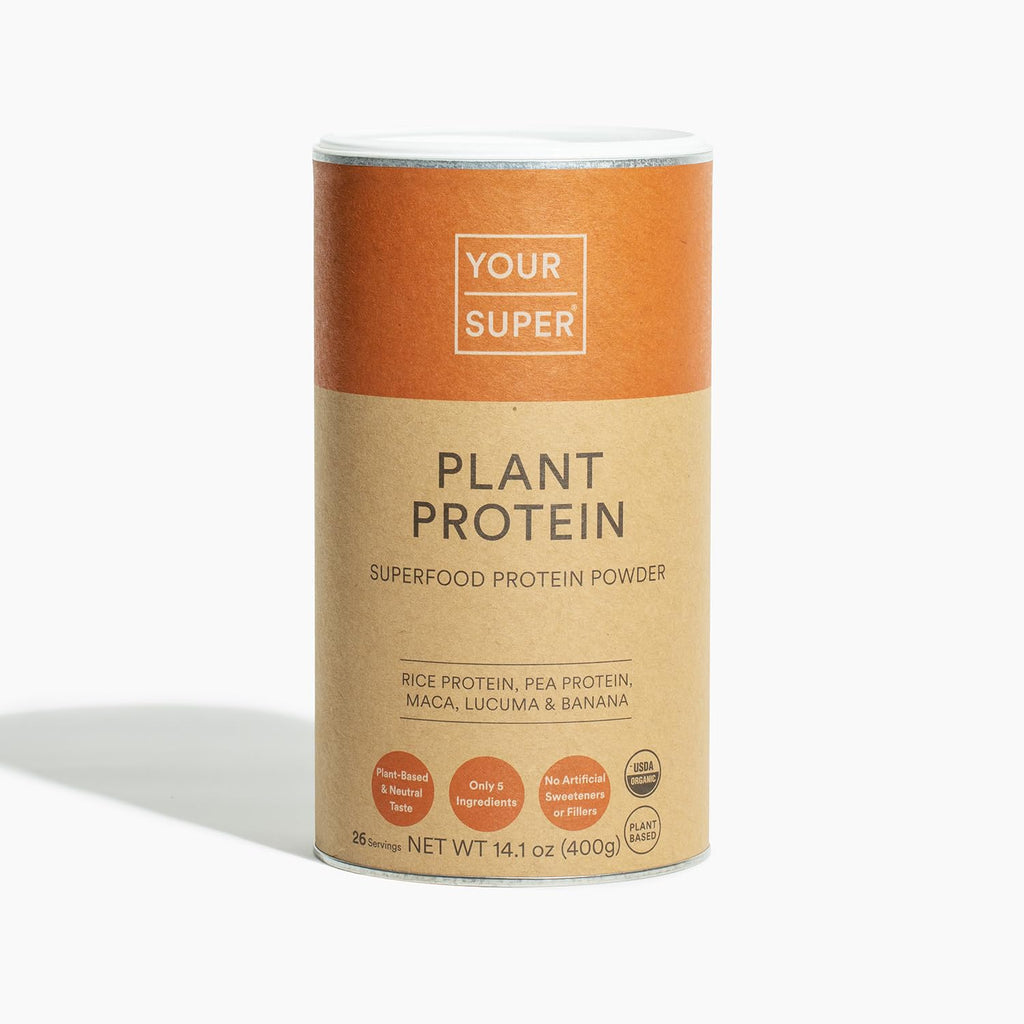 organic plant protein superfood powder
