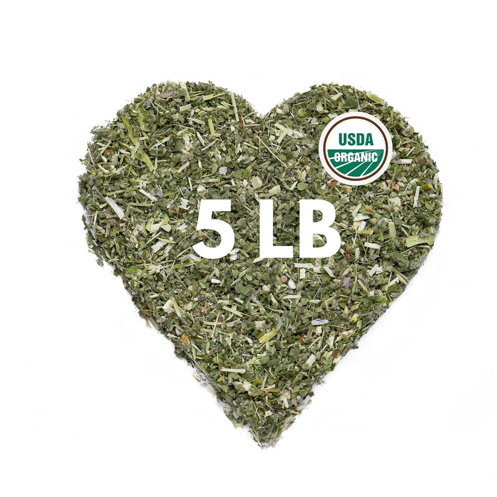 Organic plantain leaf herbal tea