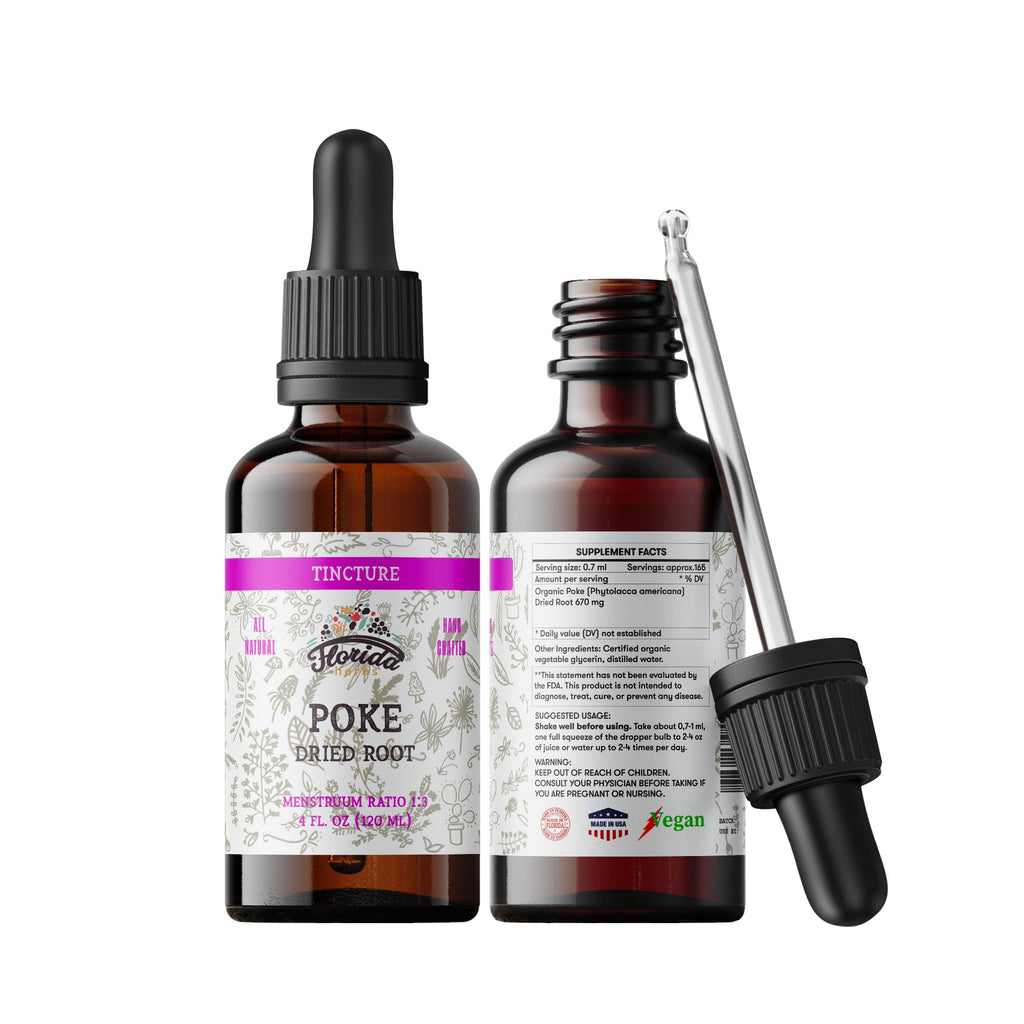 organic poke tincture for wellness