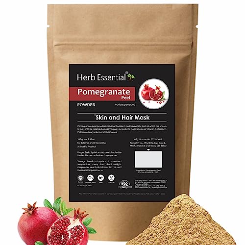 organic pomegranate powder for skin care