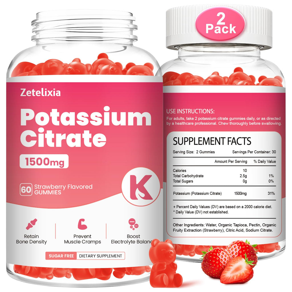 organic potassium gummies for adults