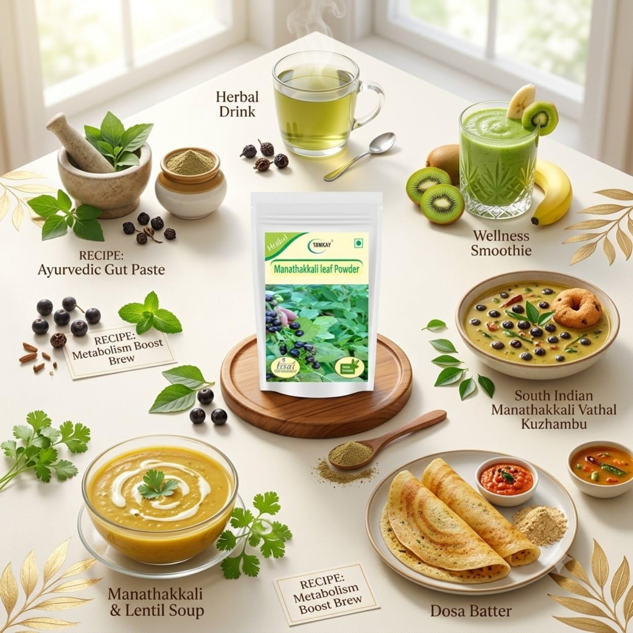 organic powder for healthy lifestyle