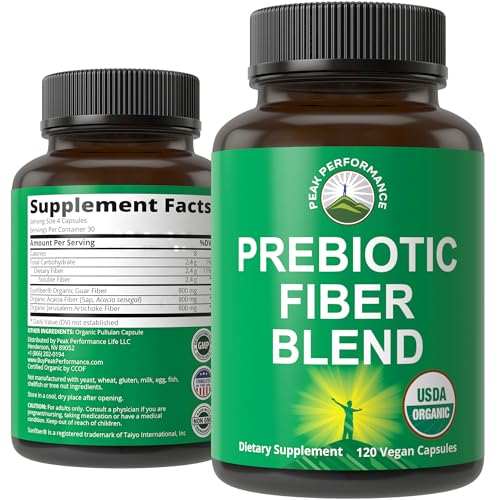 organic prebiotic fiber capsules