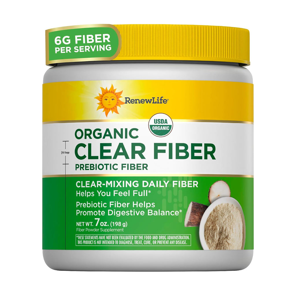 organic prebiotic fiber for digestion