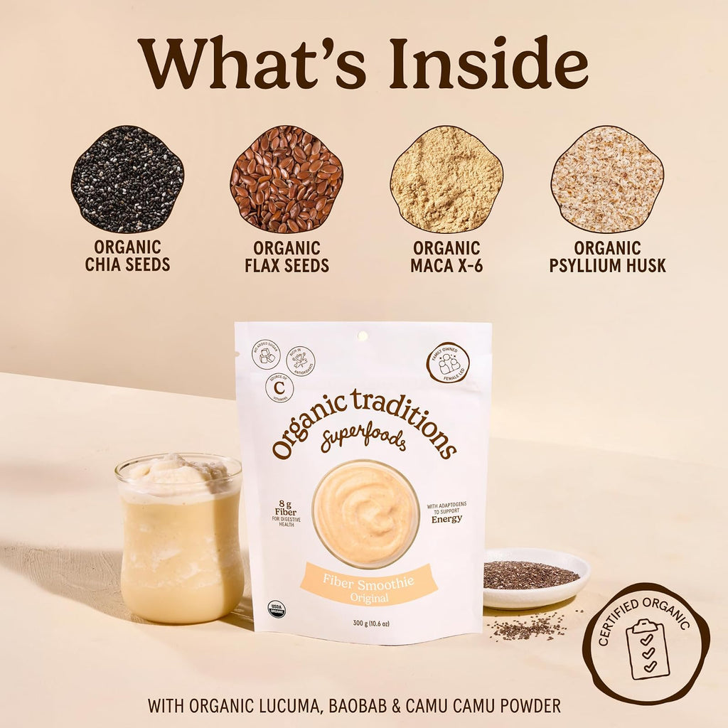 organic prebiotic powder for gut health