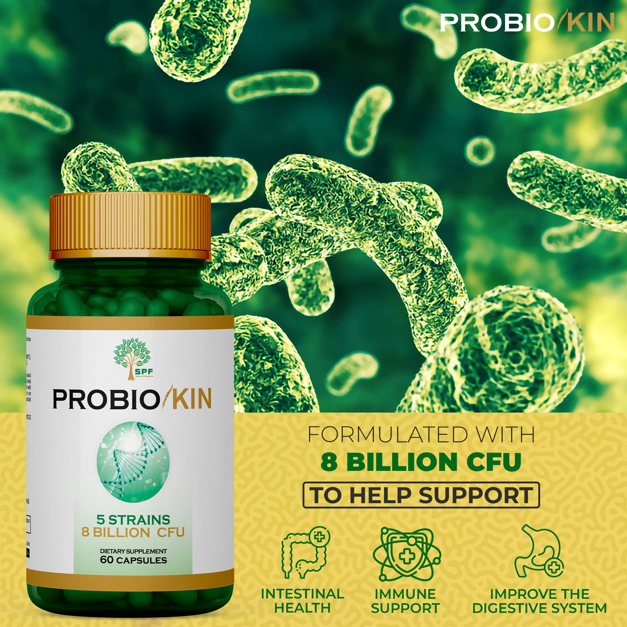 organic prebiotic support for overall wellness