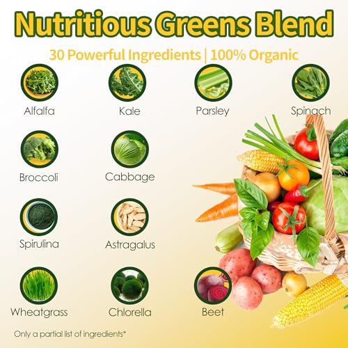 Organic prebiotics in Daily Greens gummies
