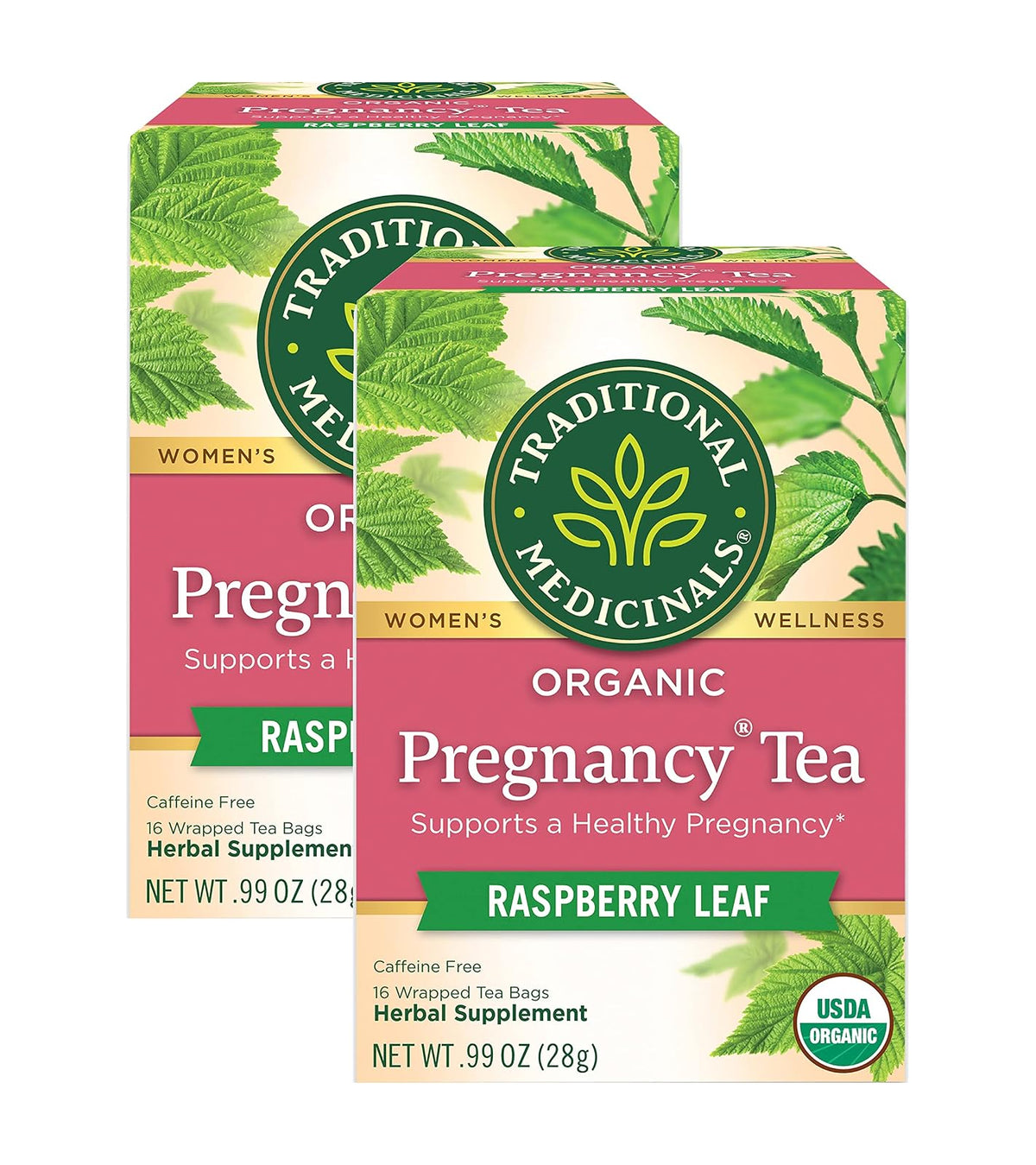 organic pregnancy herbal tea bags