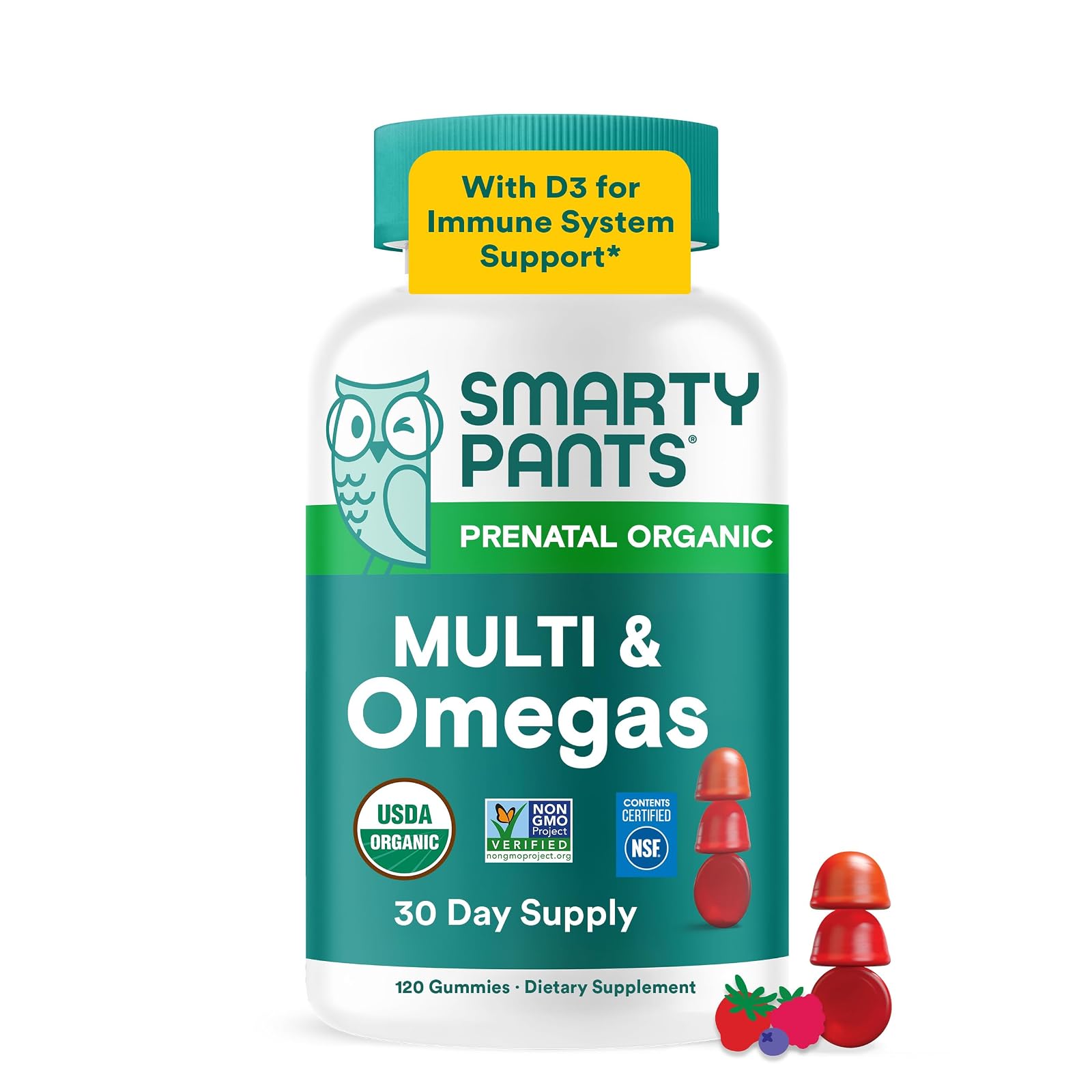 organic prenatal multivitamin gummies