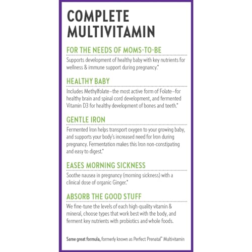 Organic prenatal vitamins for optimal wellness