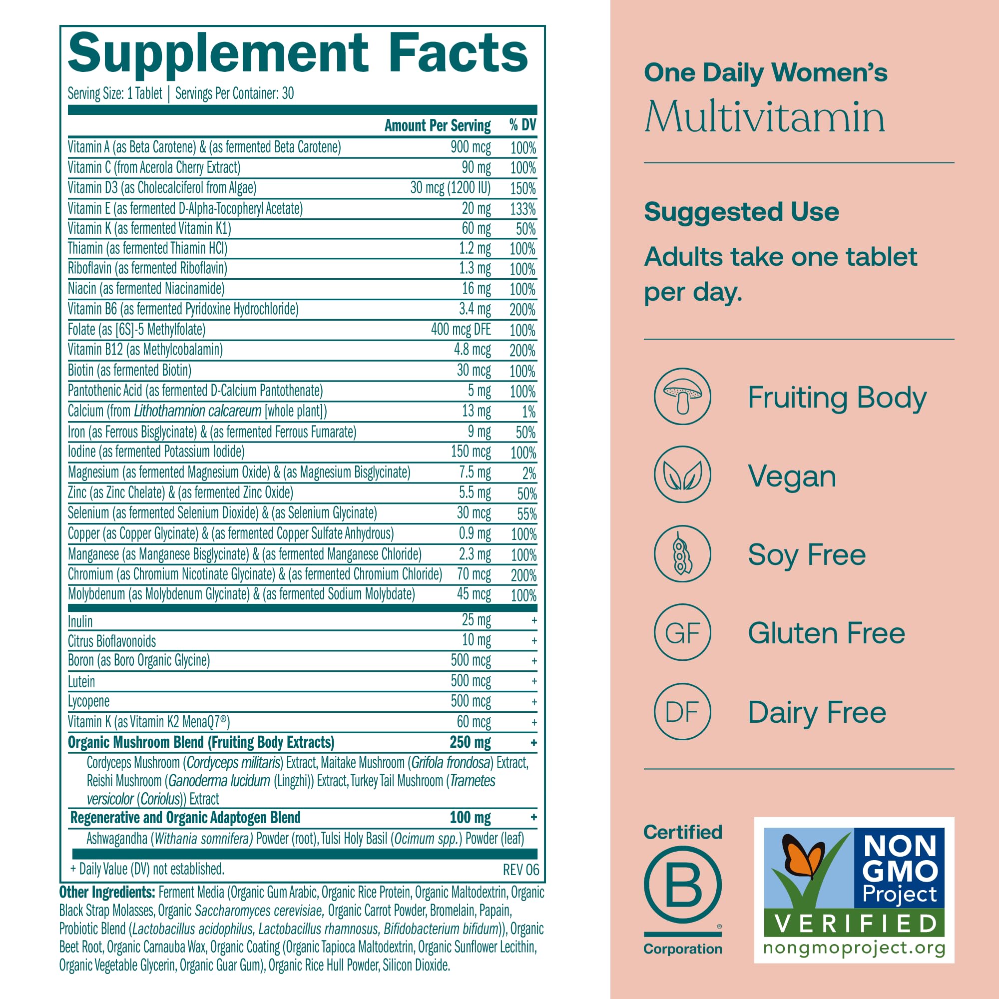 organic probiotic capsules for health