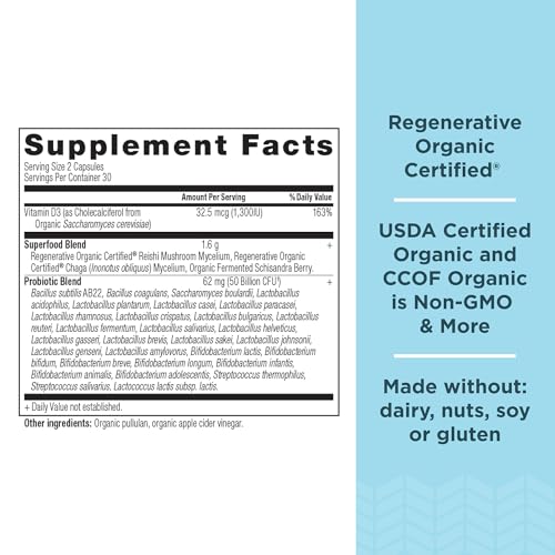 organic probiotics for immune support