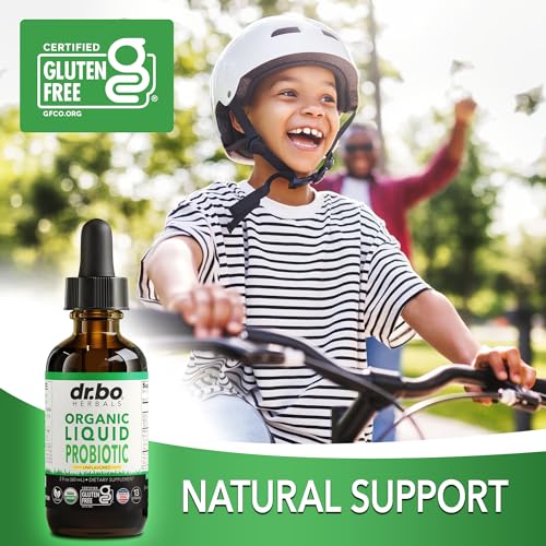 organic probiotics with 50 billion CFU