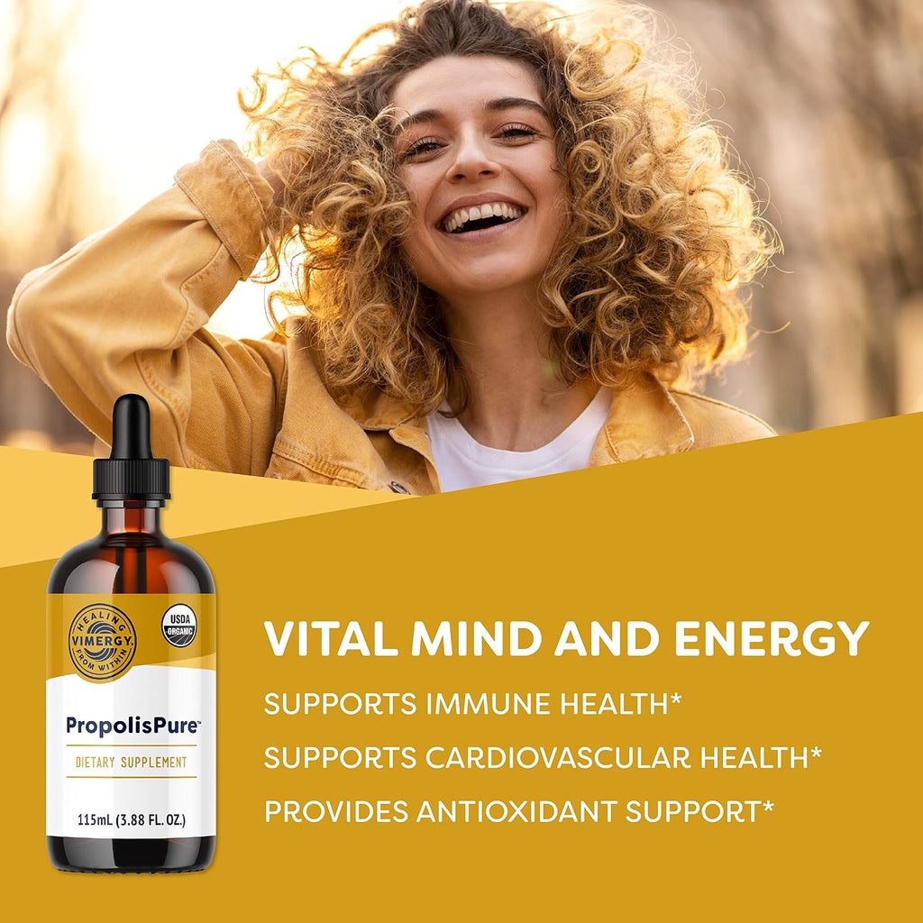 Organic propolis for immune support