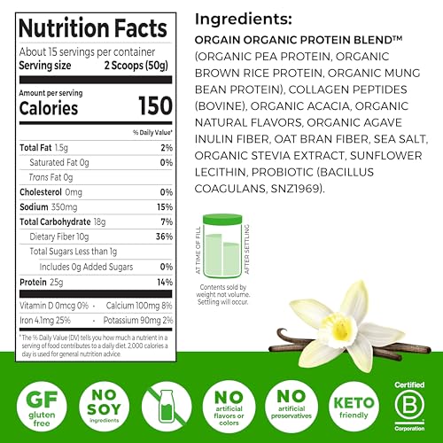 organic protein and collagen blend