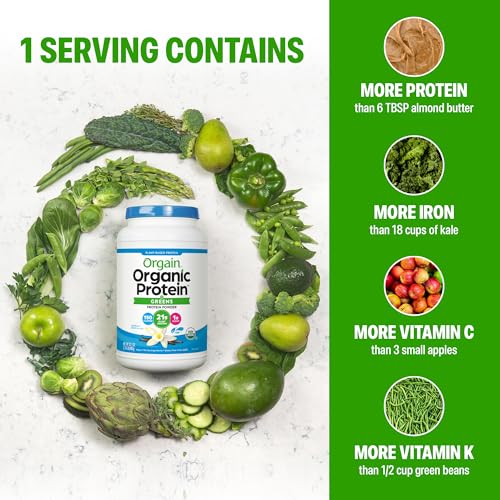 organic protein powder for meal replacement