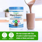 organic protein with collagen benefits