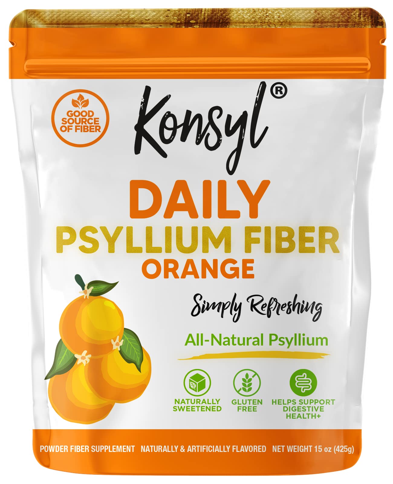 organic psyllium fiber supplement