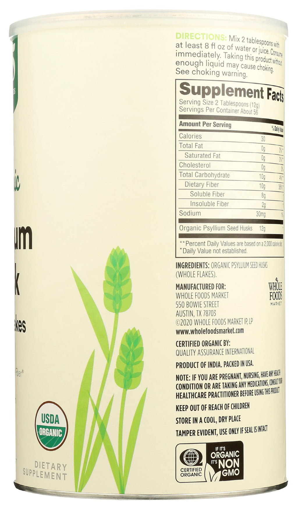 organic psyllium for daily wellness
