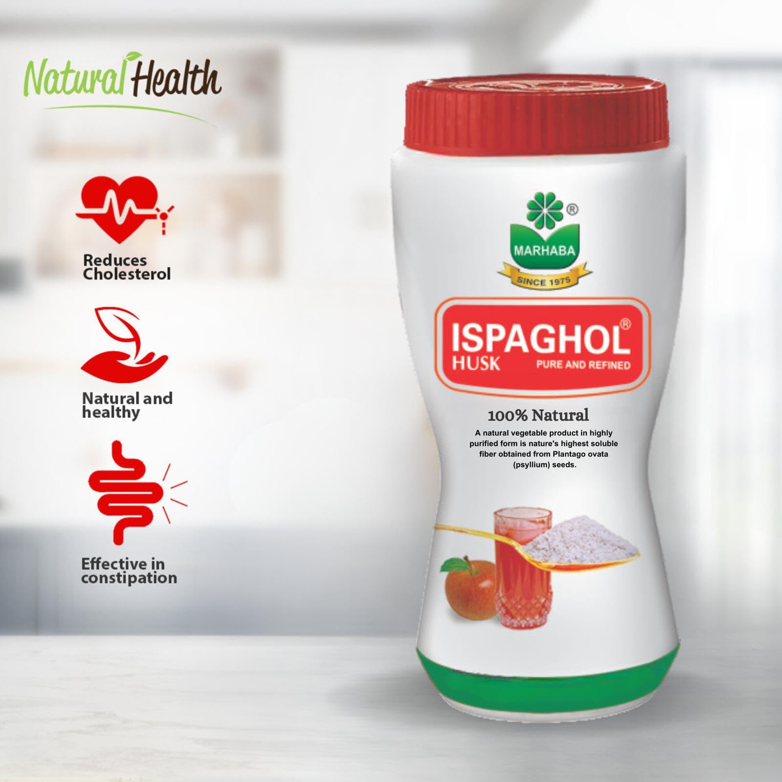 organic psyllium for gut wellness
