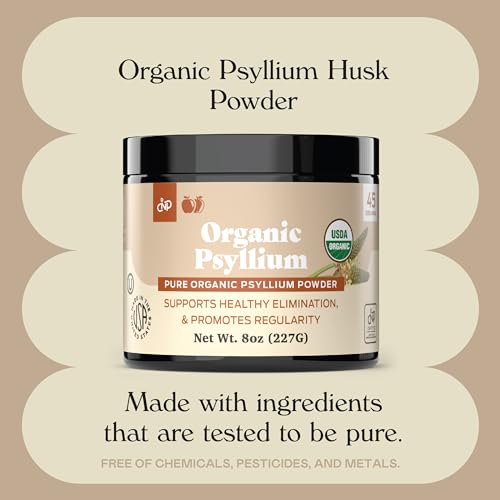 organic psyllium for healthy bowel movements