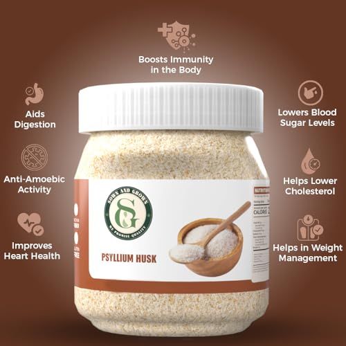 Organic psyllium for healthy digestion
