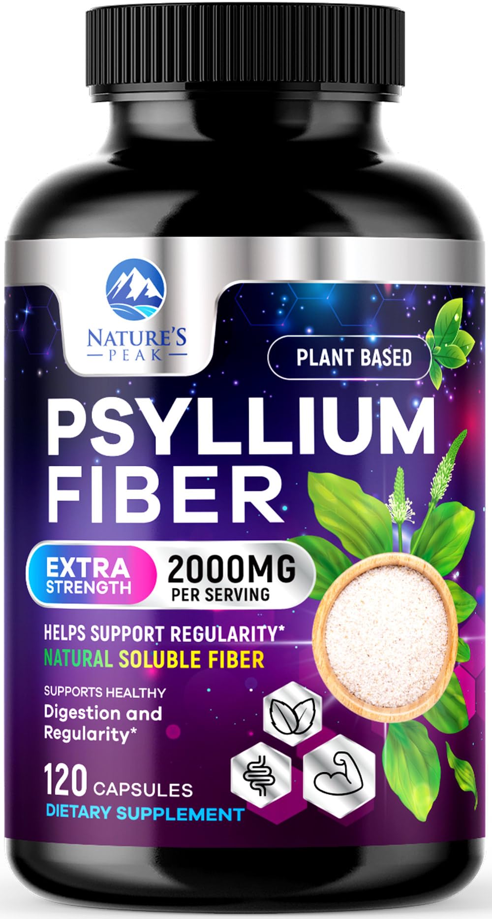 organic psyllium husk capsules Canada
