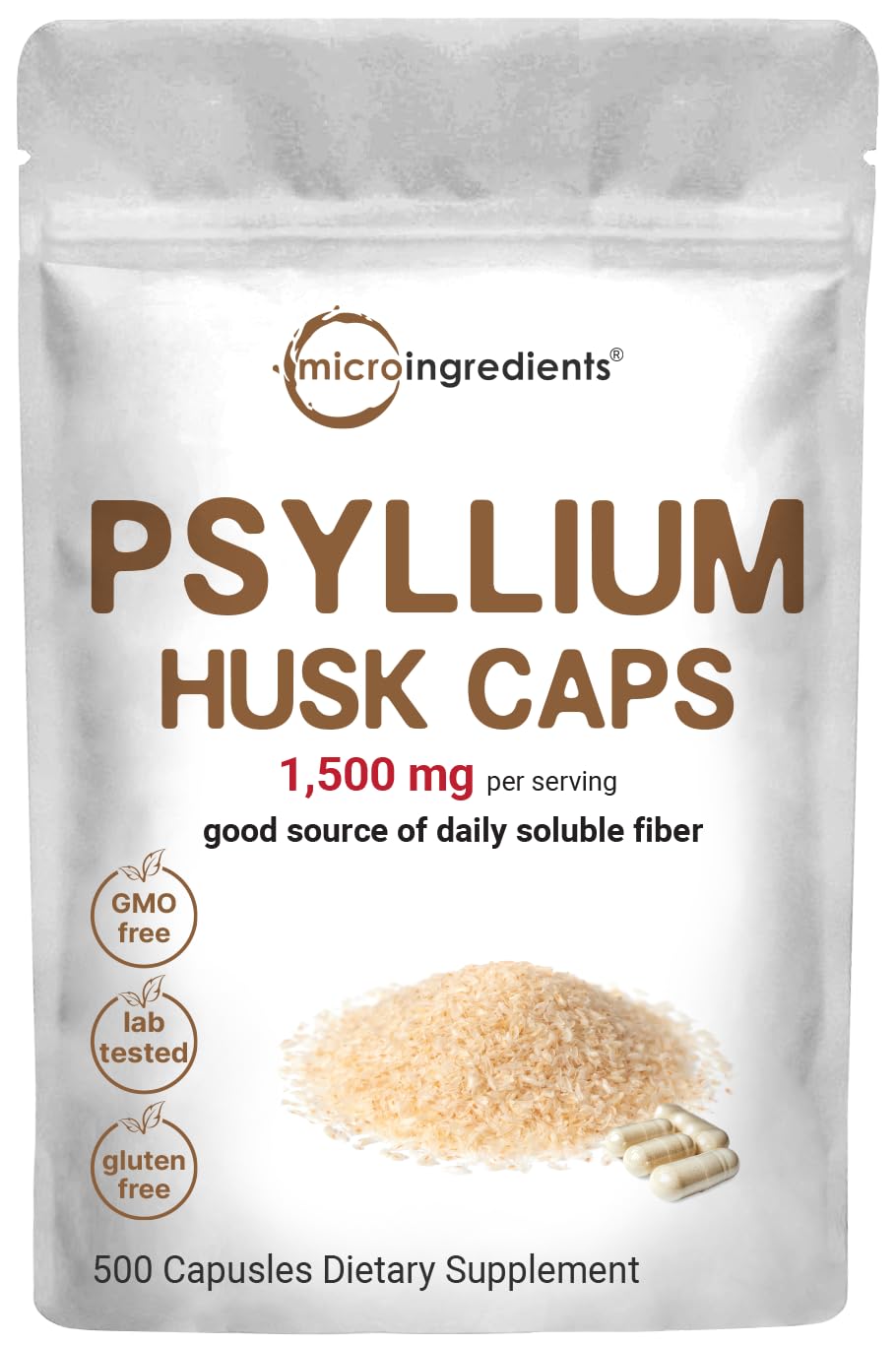 organic psyllium husk capsules