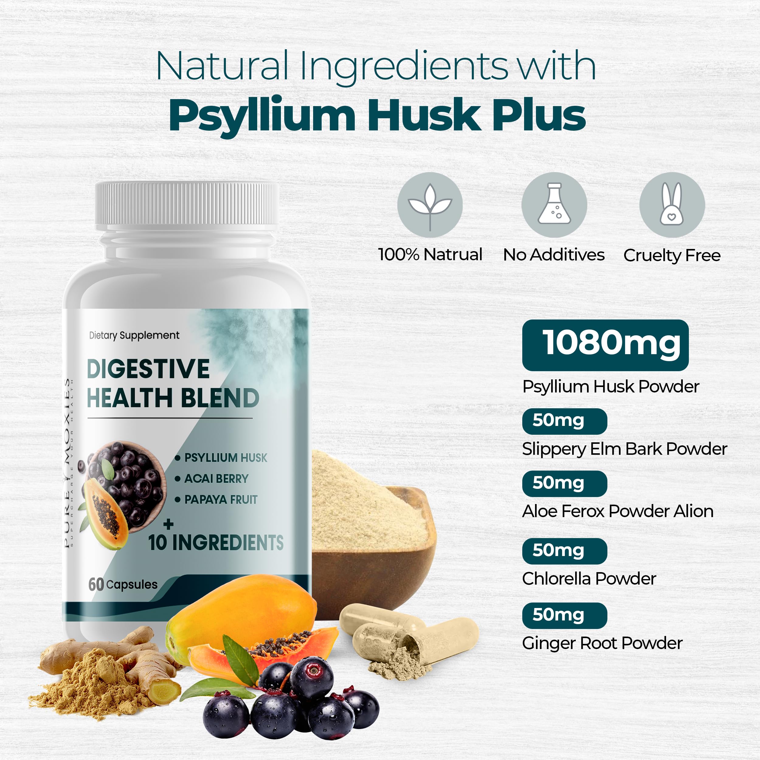 organic psyllium husk capsules
