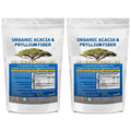 organic psyllium husk fiber powder