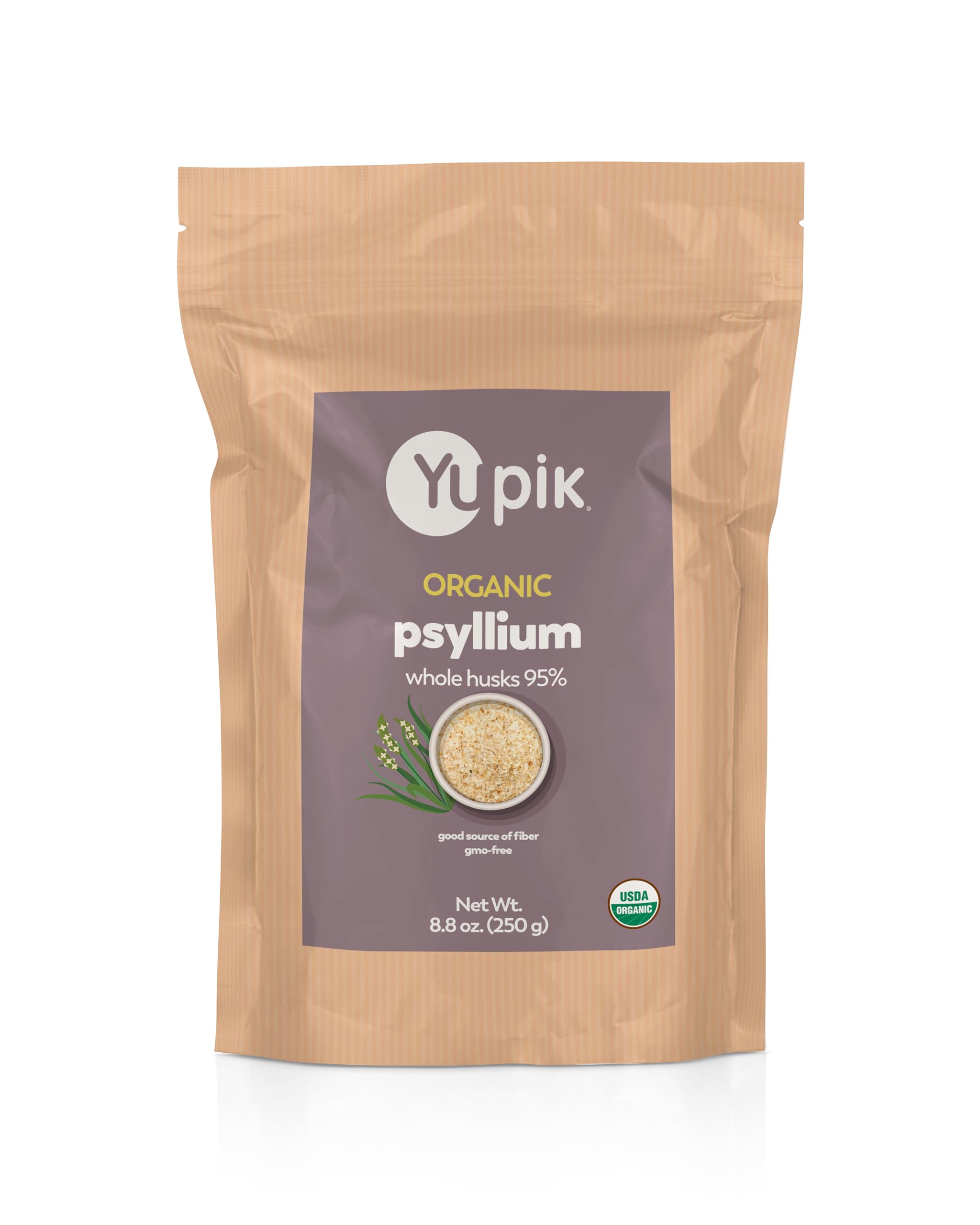 organic psyllium husk fiber supplement