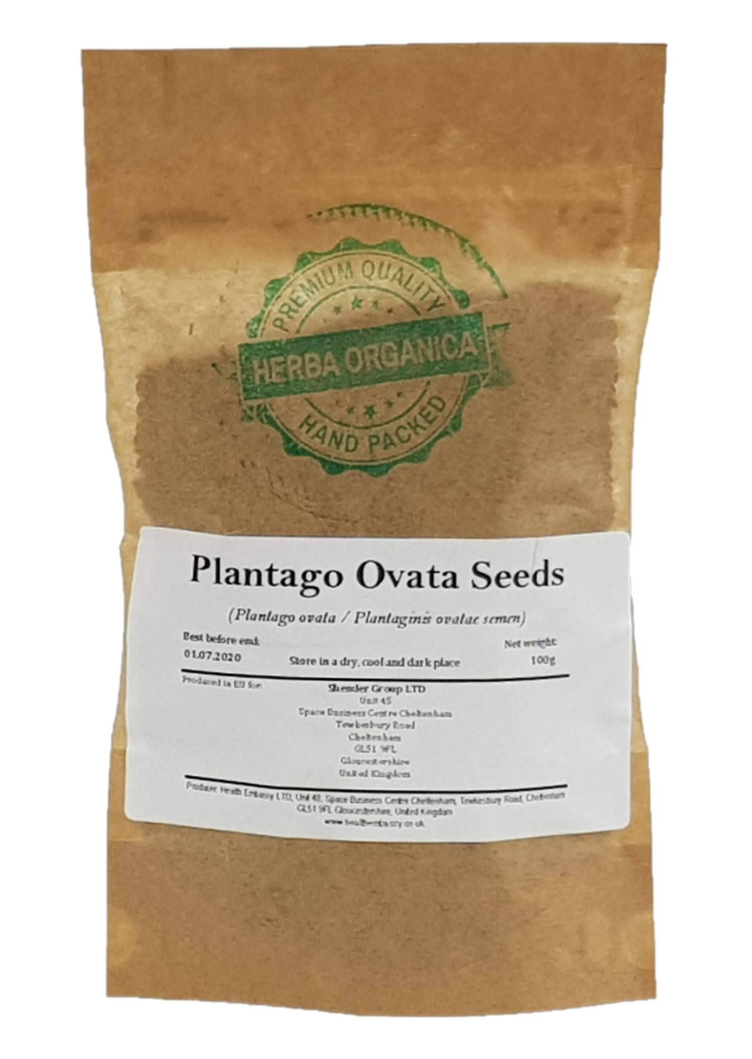 organic psyllium husk fiber supplement