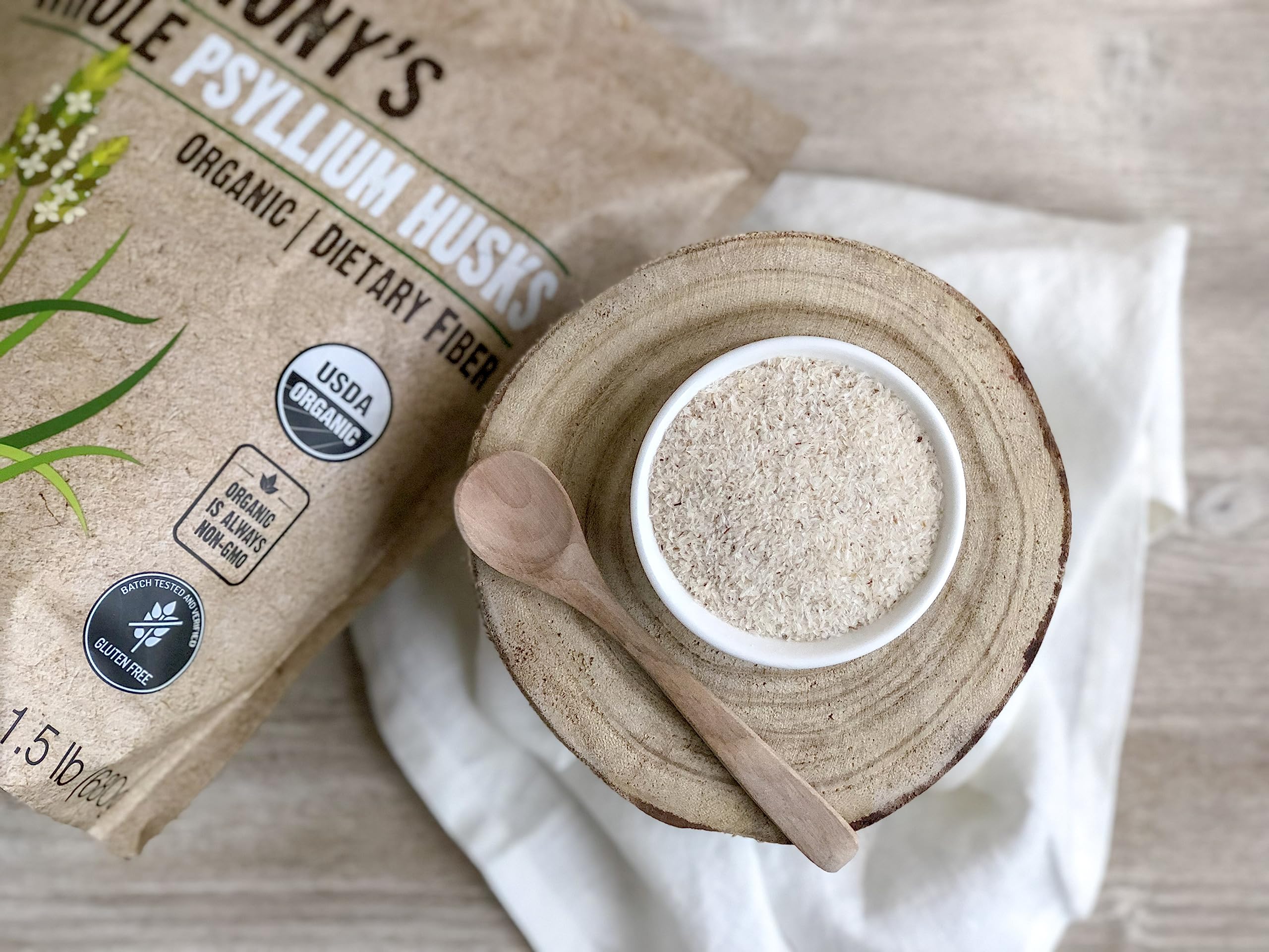 organic psyllium husk for constipation relief