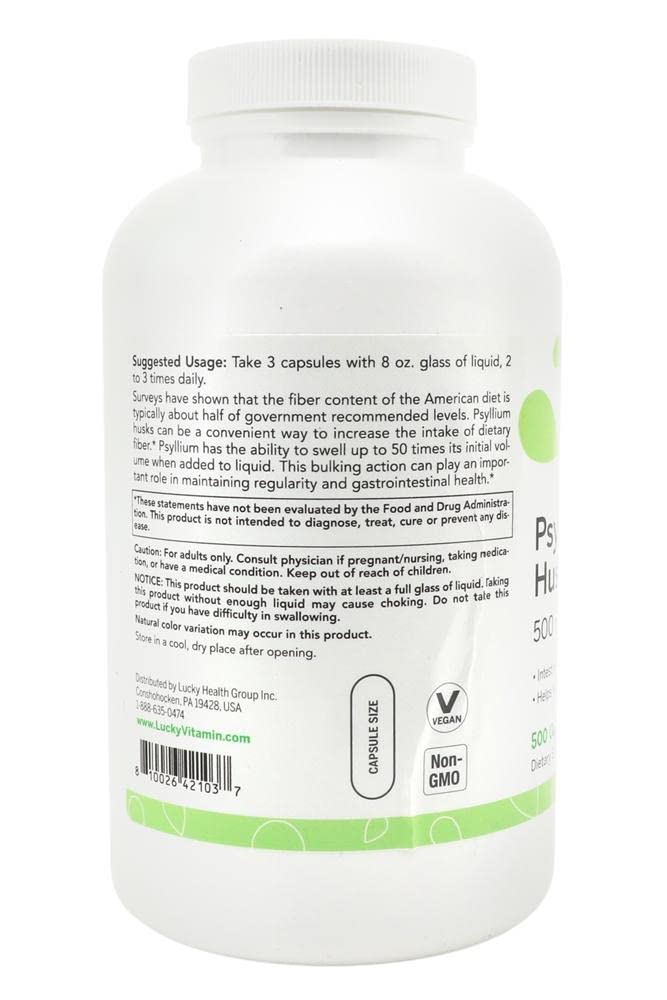 Organic psyllium husk for daily wellness