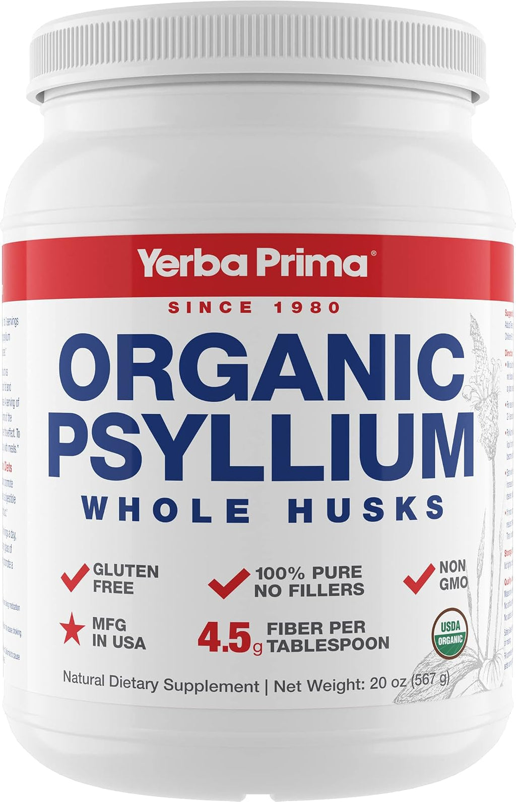 organic psyllium husk for digestion