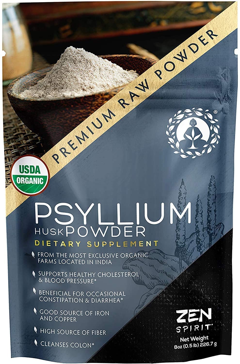 organic psyllium husk for digestion