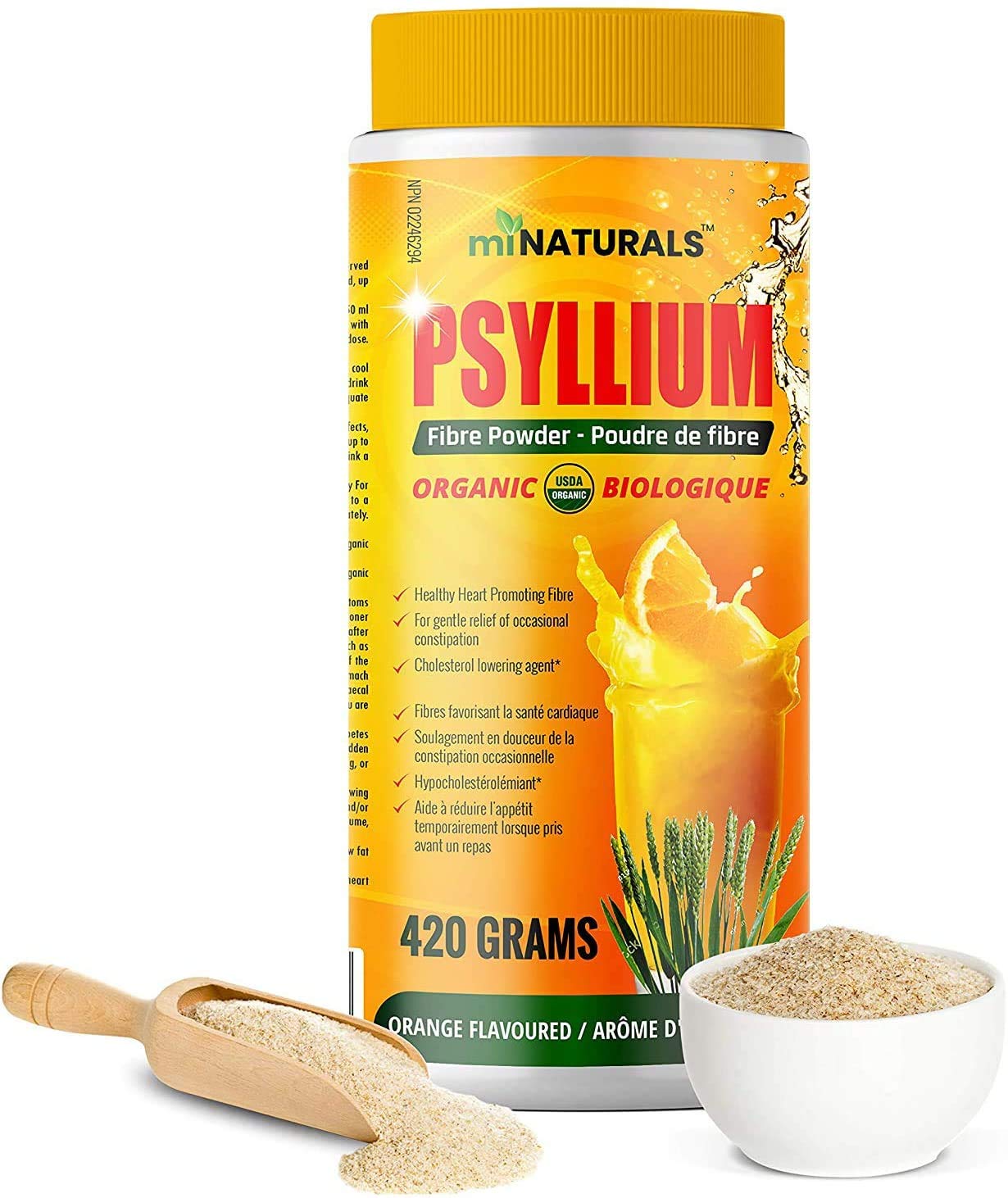 organic psyllium husk for digestion