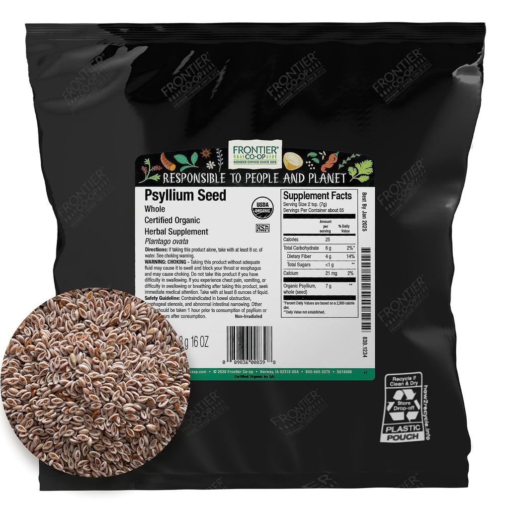 organic psyllium husk for digestion