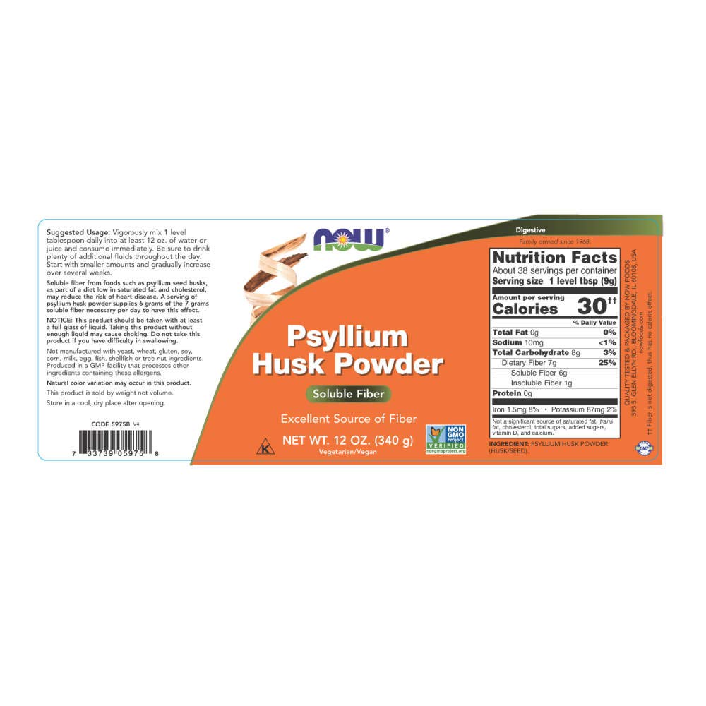 organic psyllium husk for gut health