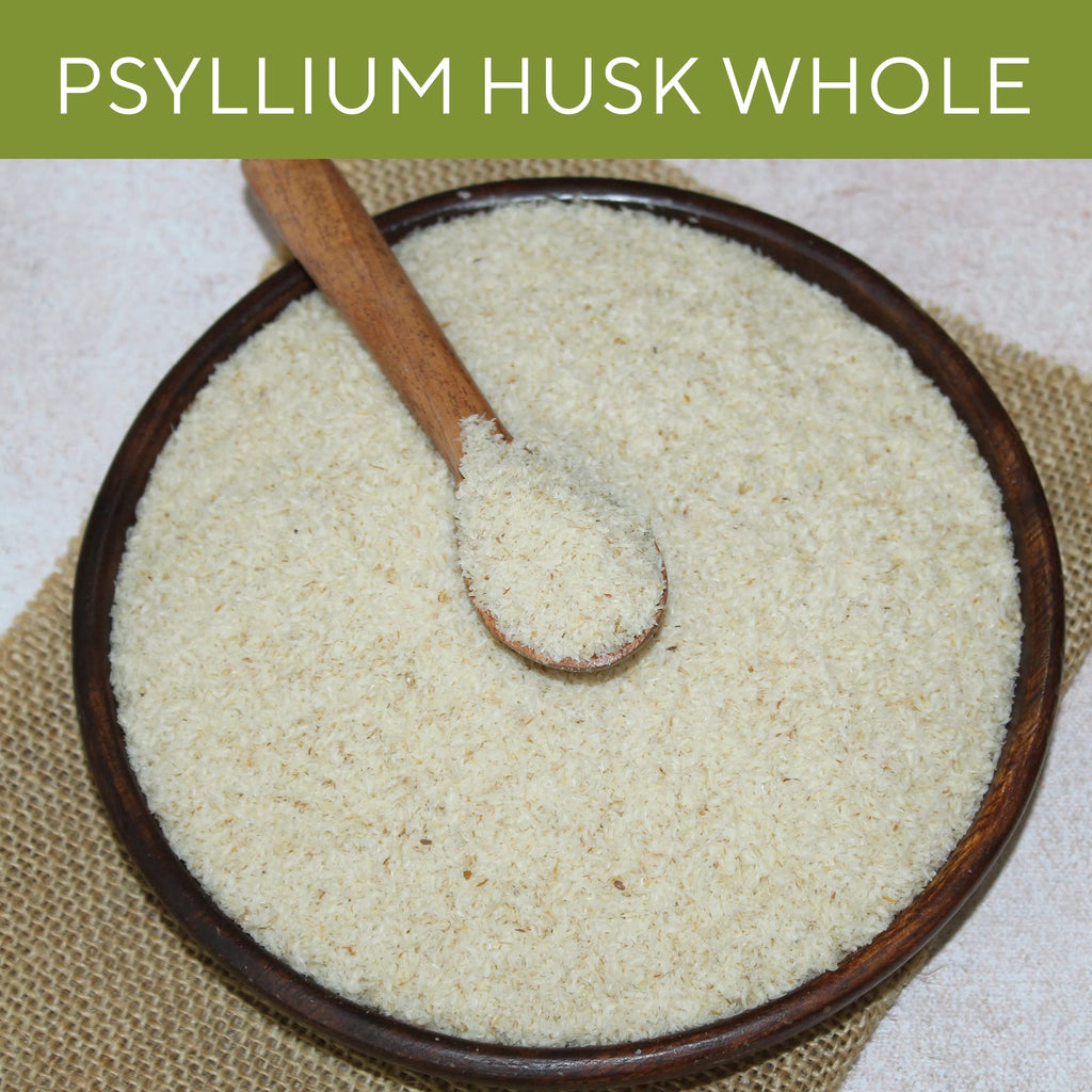Organic psyllium husk for gut health