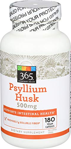 Organic psyllium husk for gut support