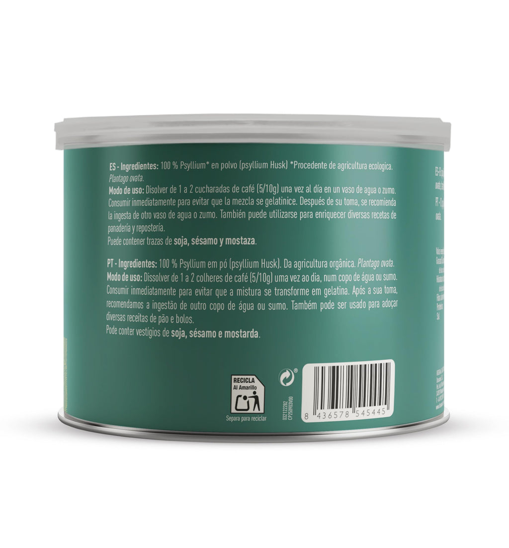 organic psyllium husk for vegan diets