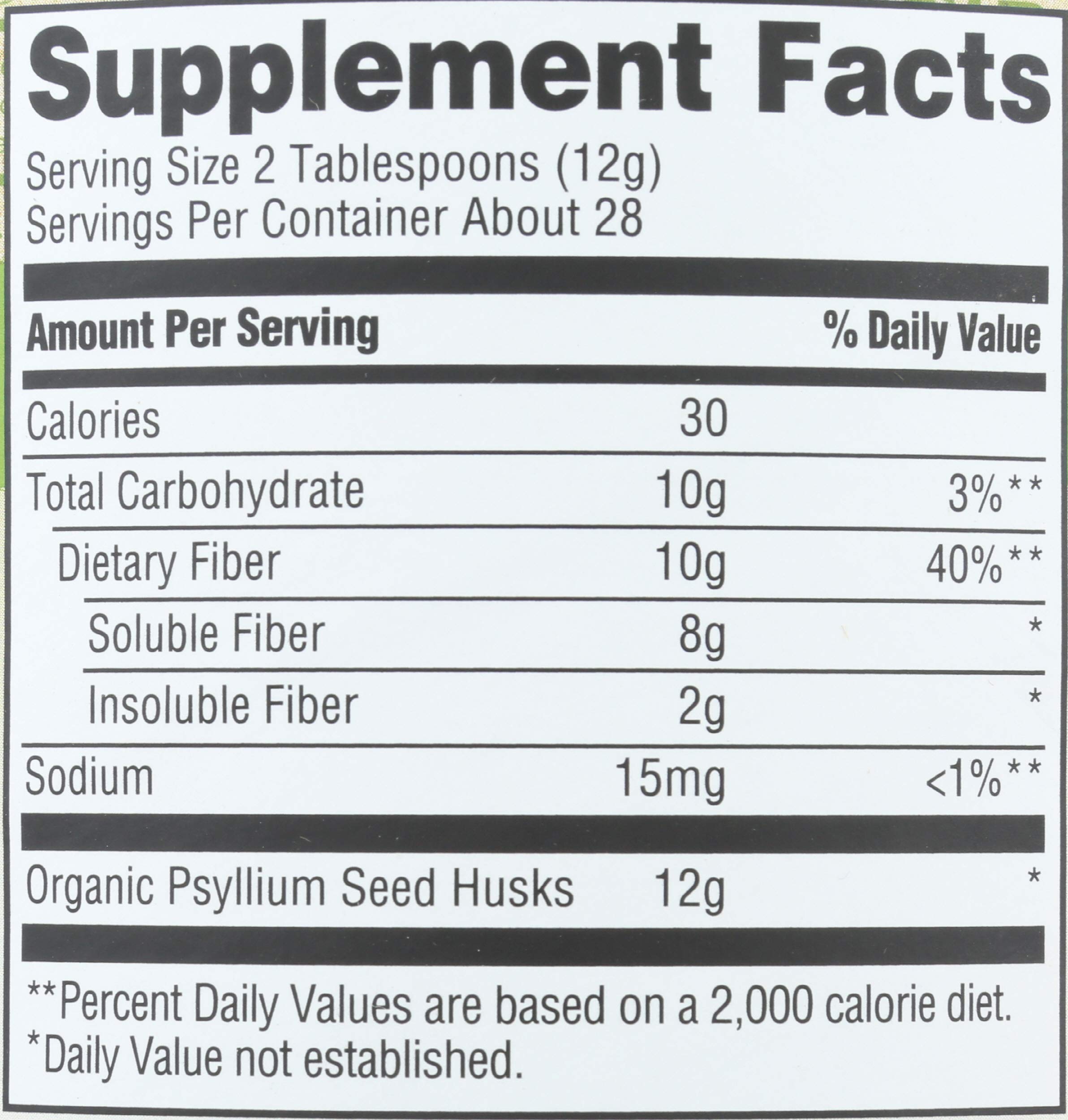 organic psyllium husk for weight management
