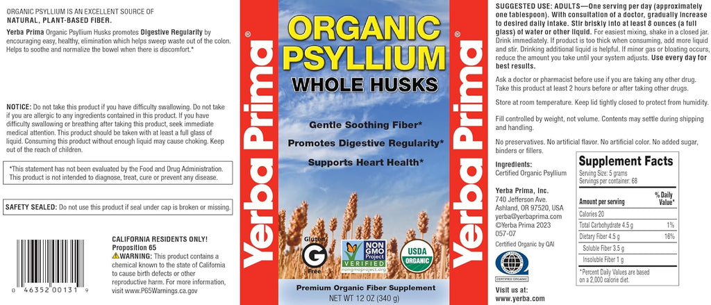 organic psyllium husks for weight management